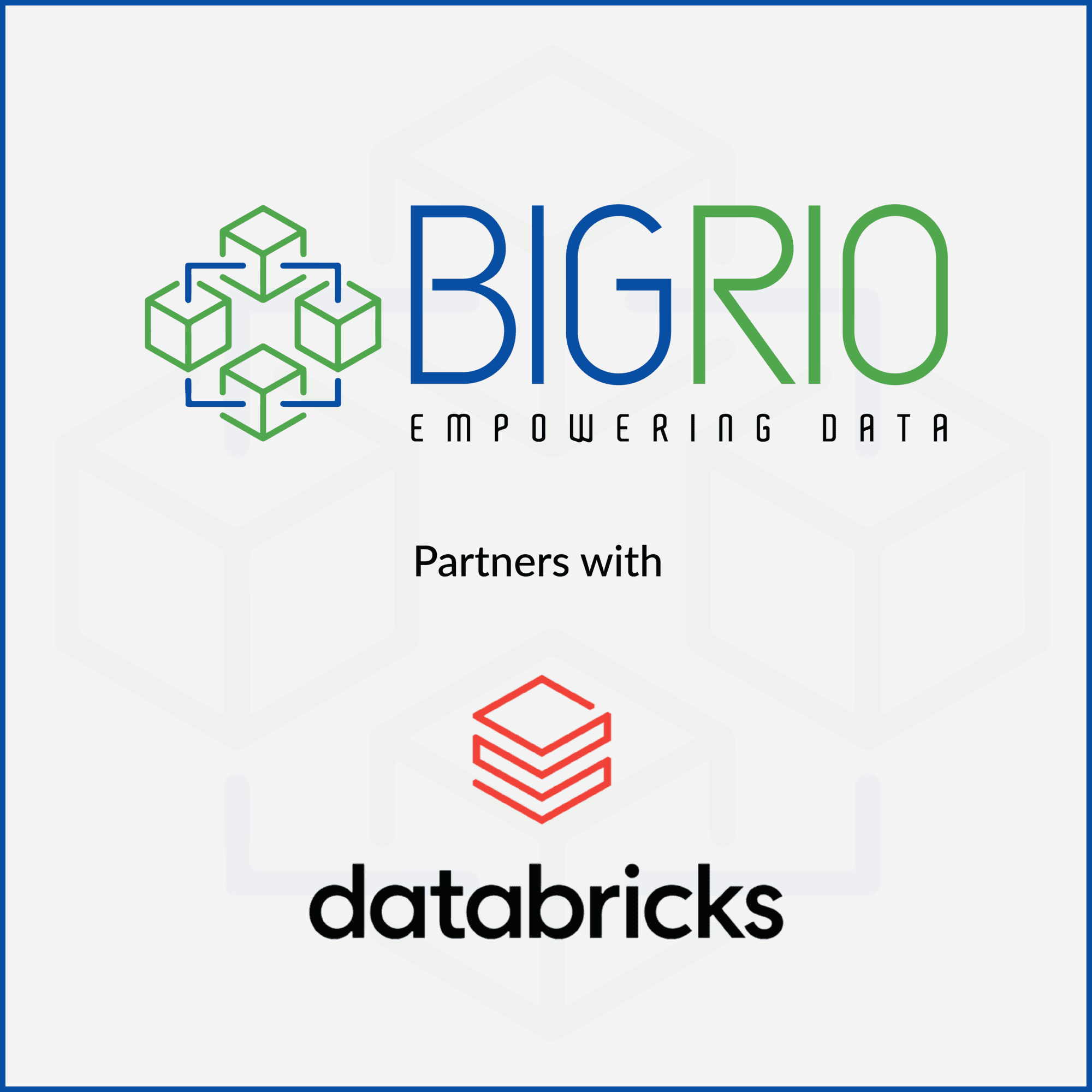 BigRio Partners with Databricks to Accelerate Data-Driven Innovation